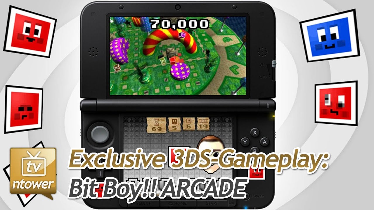 Exclusive 3DS-Gameplay: Bit Boy!! ARCADE - YouTube