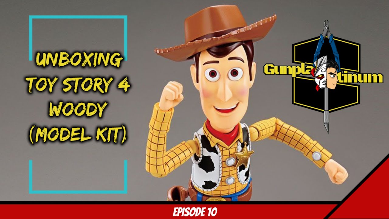 Unboxing Toy Story 4 Woody (Plastic Model Kit) - YouTube