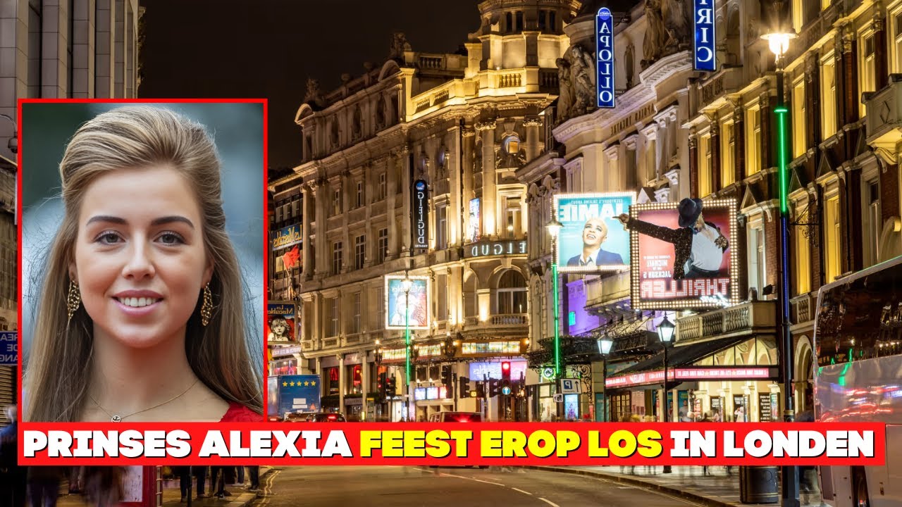 Prinses Alexia Feest Erop Los In Londen! - YouTube