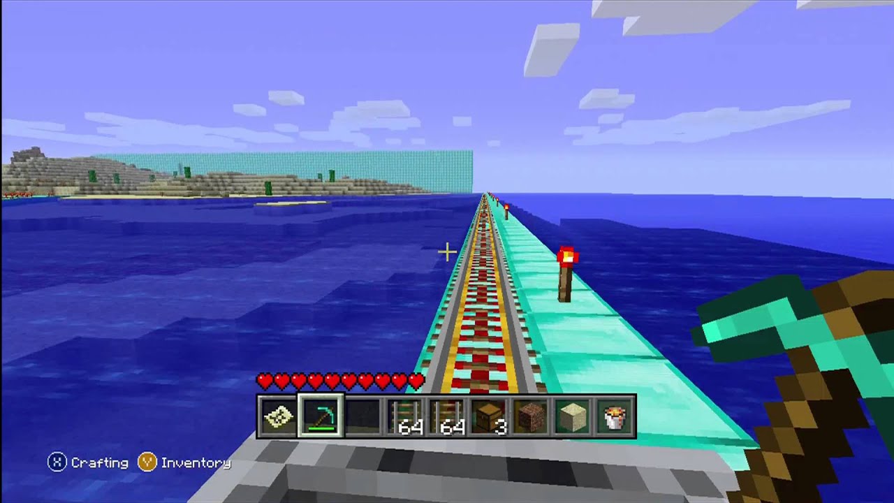 minecraft xbox 360 edition best roller coaster in minecraft community ...