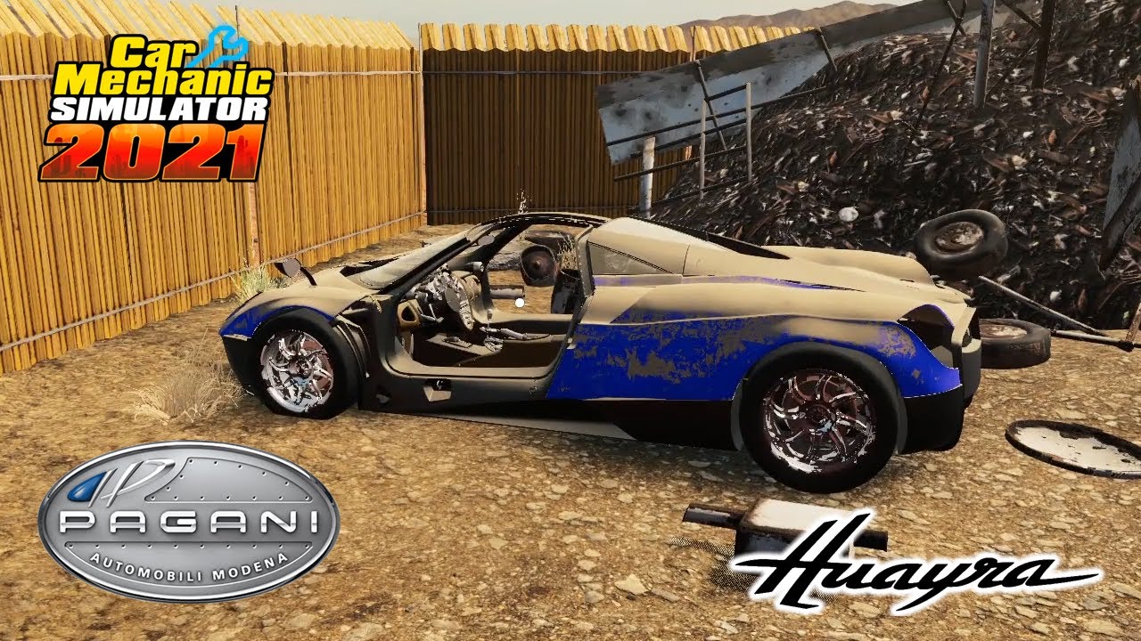Pagani Huayra Restoration - Car Mechanic Simulator 2021 - YouTube