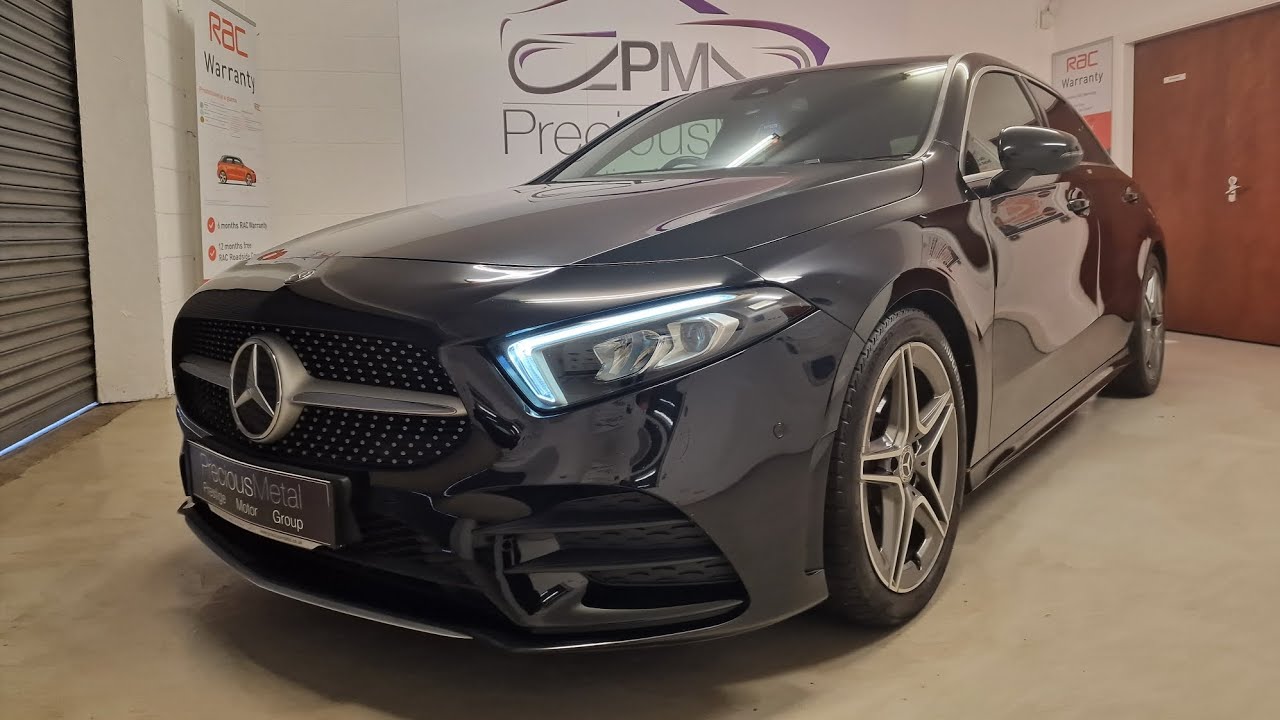 THE MERCEDES A CLASS 180 AMG LINE EXECUTIVE 👌 - YouTube