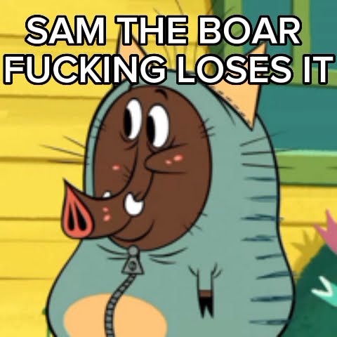 Sam from Zip Zip loses it - YouTube