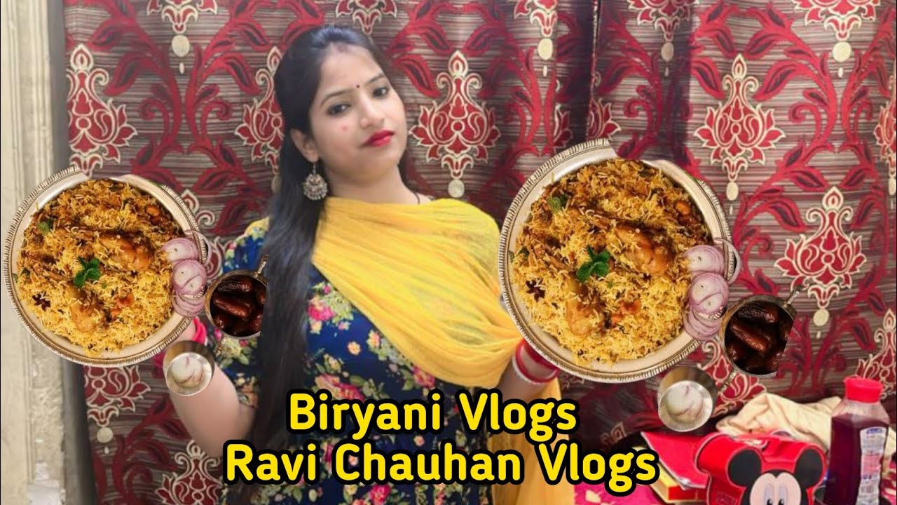 Biryani Vlogs || Ravi Chauhan Vlogs @Sourav Joshi Vlogs @Basudeb vlogs - YouTube