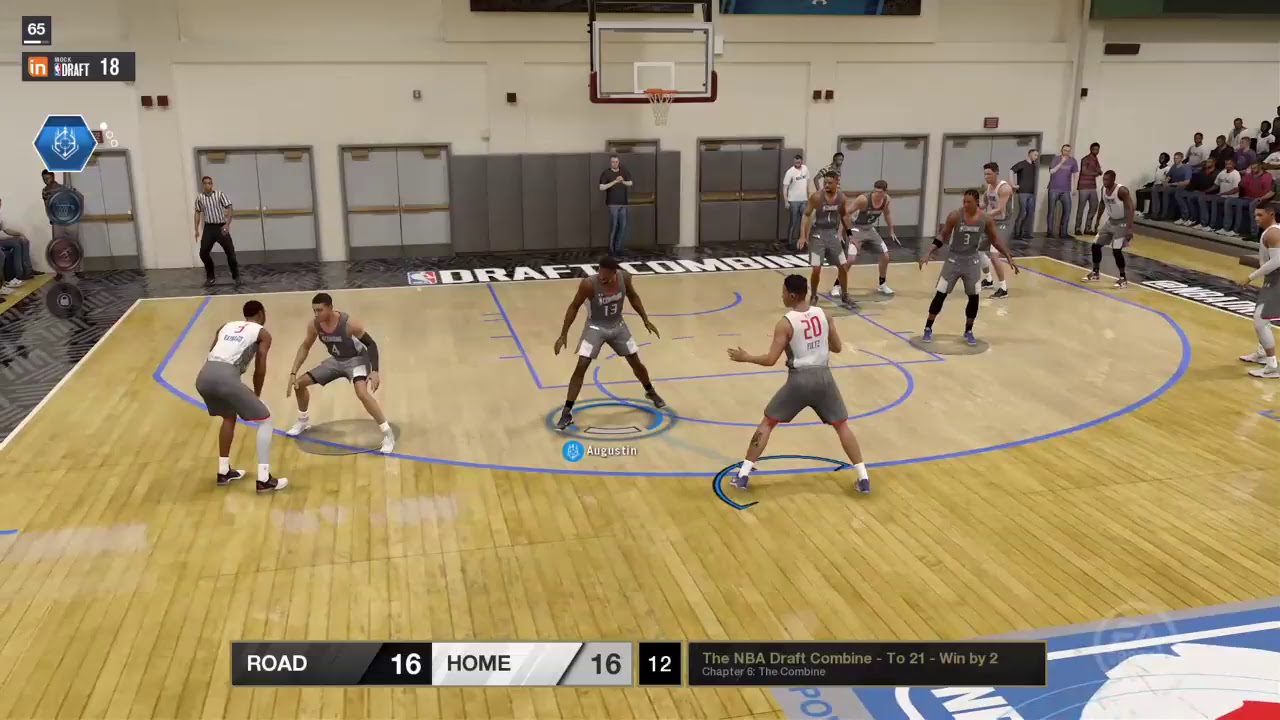 NBA live 18 The Rise Draft Combine - YouTube