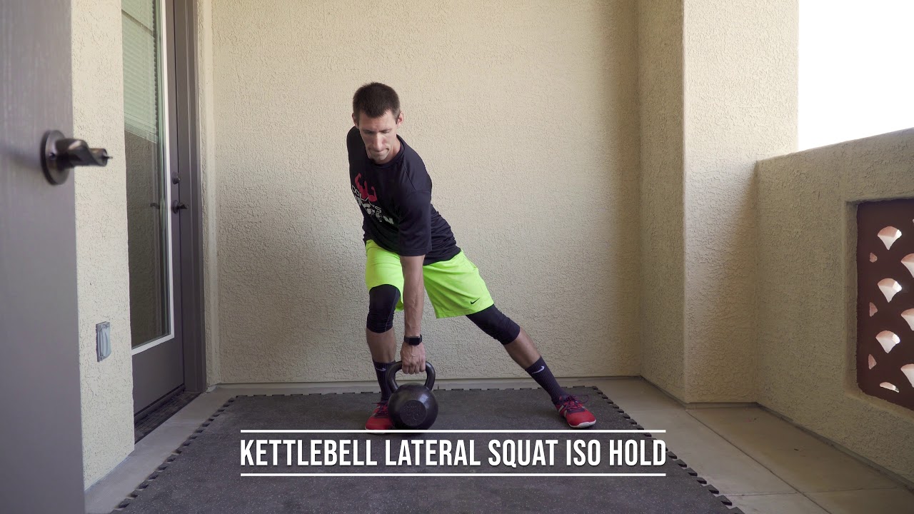 Kettlebell Lateral Squat Iso Hold - YouTube