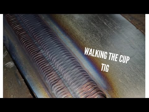 TIG welding - Walking the cup - YouTube