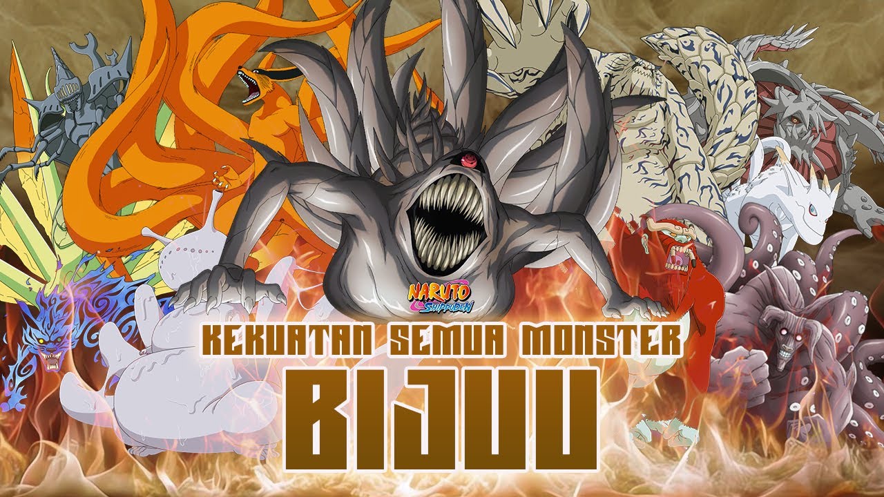 10 Bijuu Terkuat di Naruto Shippuden - YouTube