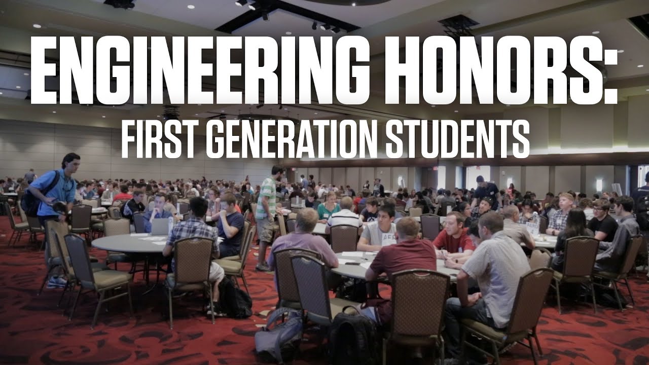 Engineering Honors: FirstGen Students - YouTube