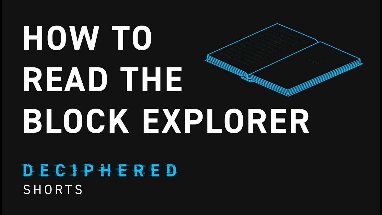 How to Read the Block Explorer - YouTube