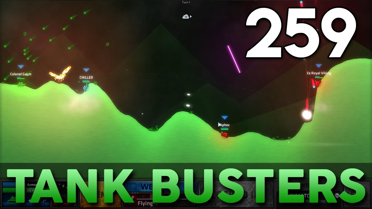 [259] Tank Busters (Let's Play ShellShock Live w/ GaLm and Friends ...