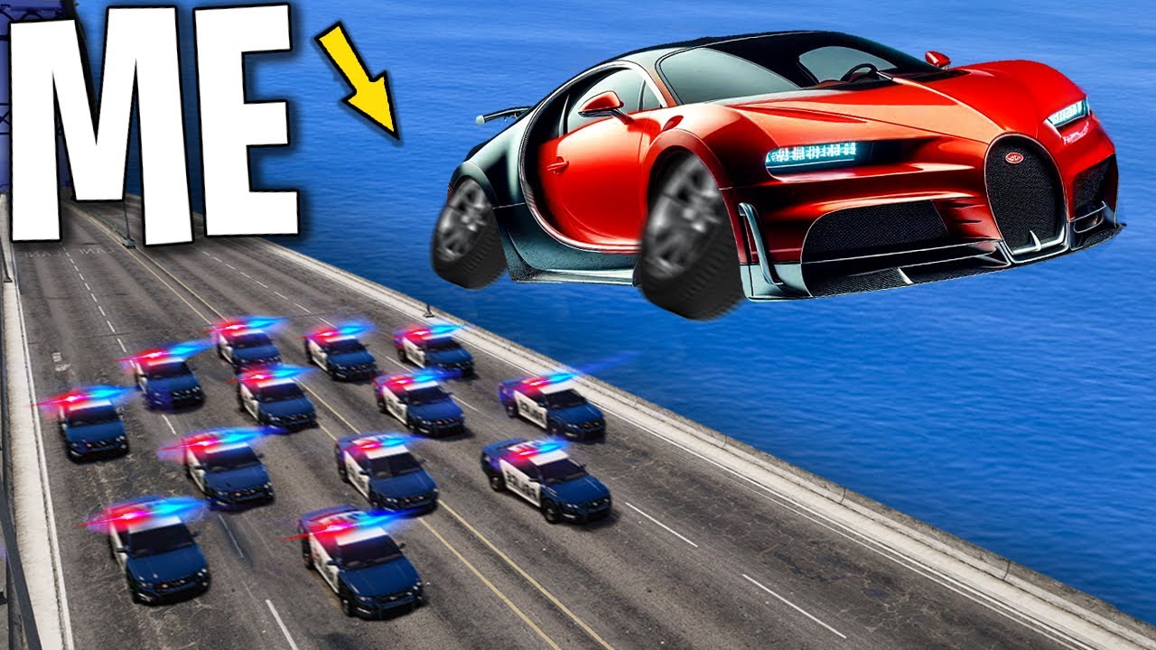 Trolling Cops with 100 Flying Cars on GTA 5 RP - YouTube