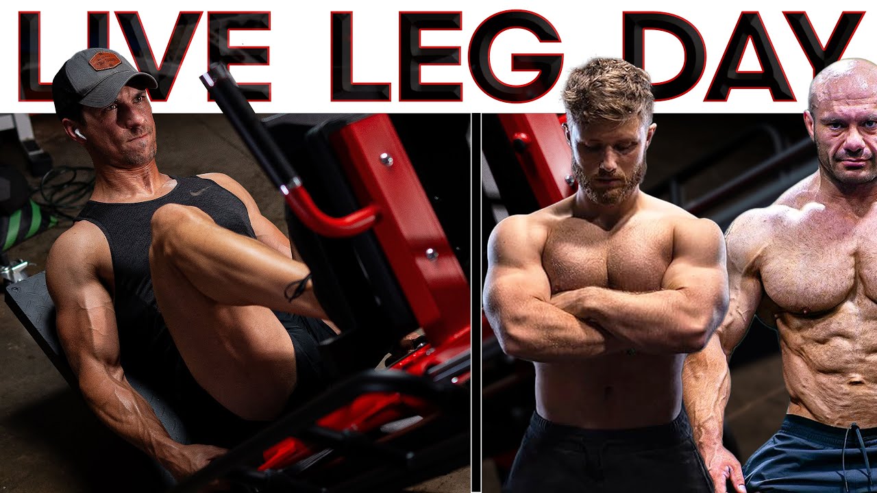 LIVE Leg Workout and Q&A – PROBLEM w/ "BEST" Exercises & Optimization ...