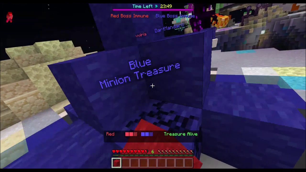 Minecraft The Hive Treasure Wars Mega Titan map rush 07-07-20 III - YouTube