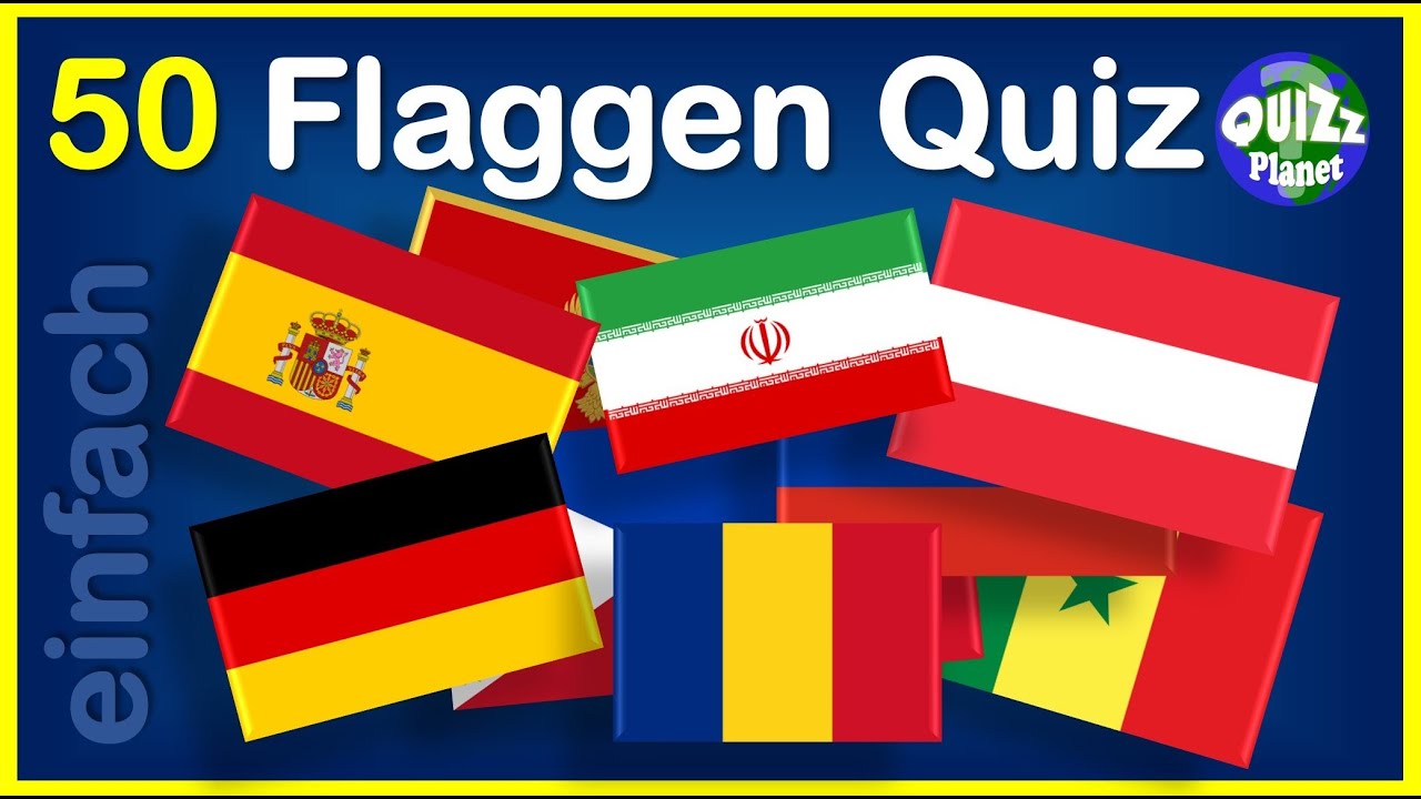 Das große Flaggen-Quiz - einfach - Deutsch - Wie gut kennst du die ...