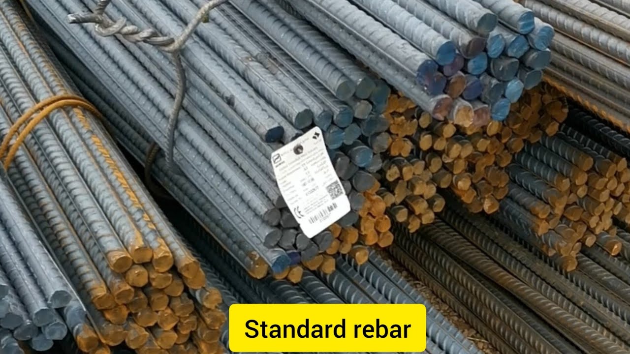 Standard rebar | #Steel - YouTube