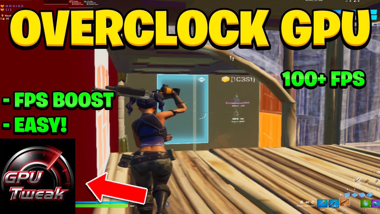 How To OVERCLOCK a GT 710/Low END GPU For Fortnite! 🔧(FPS BOOST, 0 ...