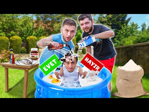 CEZALI EVET - HAYIR OYNADIK ! (TikTok Challenge) @NDNGBaturay @ridvanabi