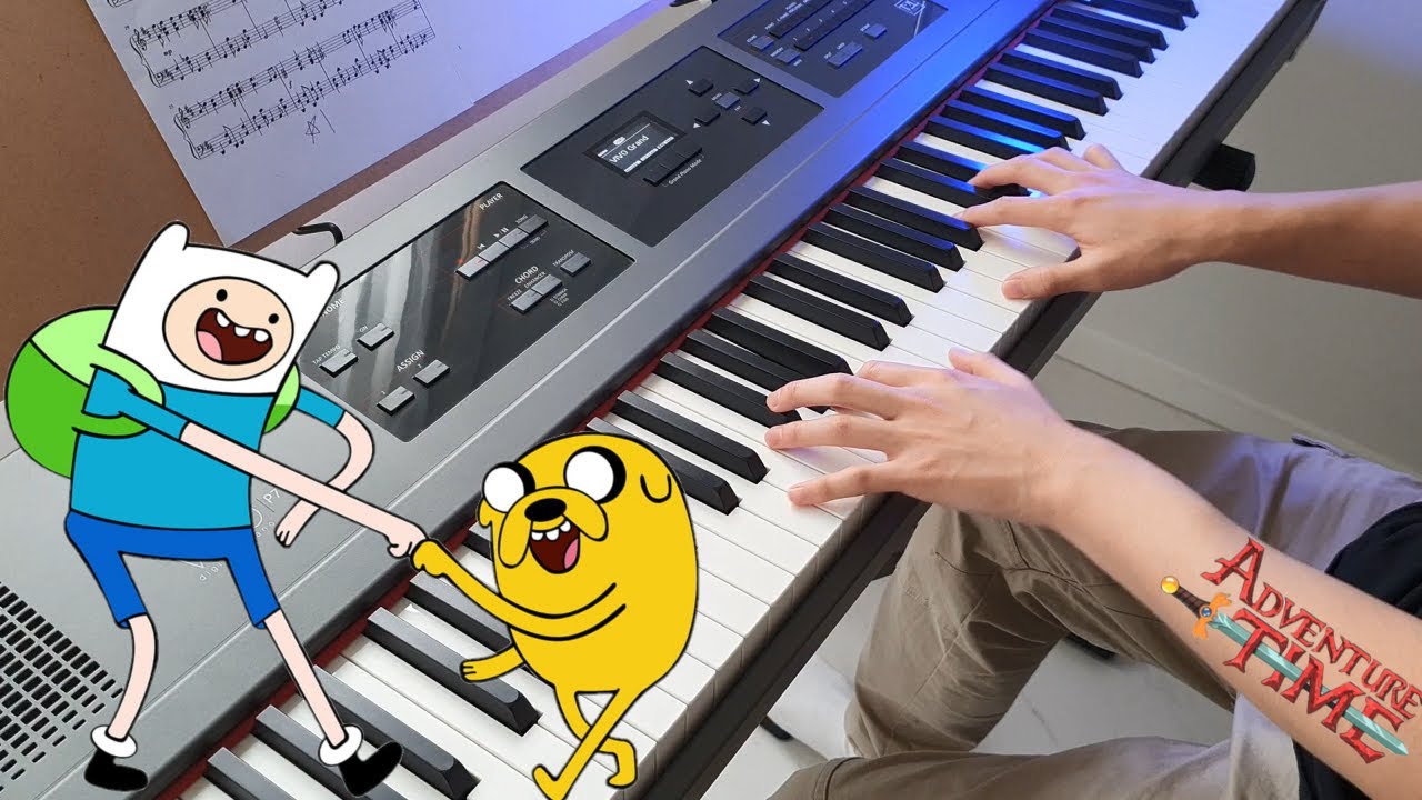 The Island Song (Come along with me) | Adventure Time | Piano - YouTube