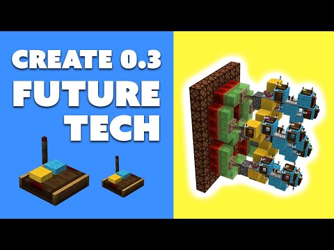 Create 0.3 Redstone Link 7-Segment Digital Display! Future Compact Tech ...