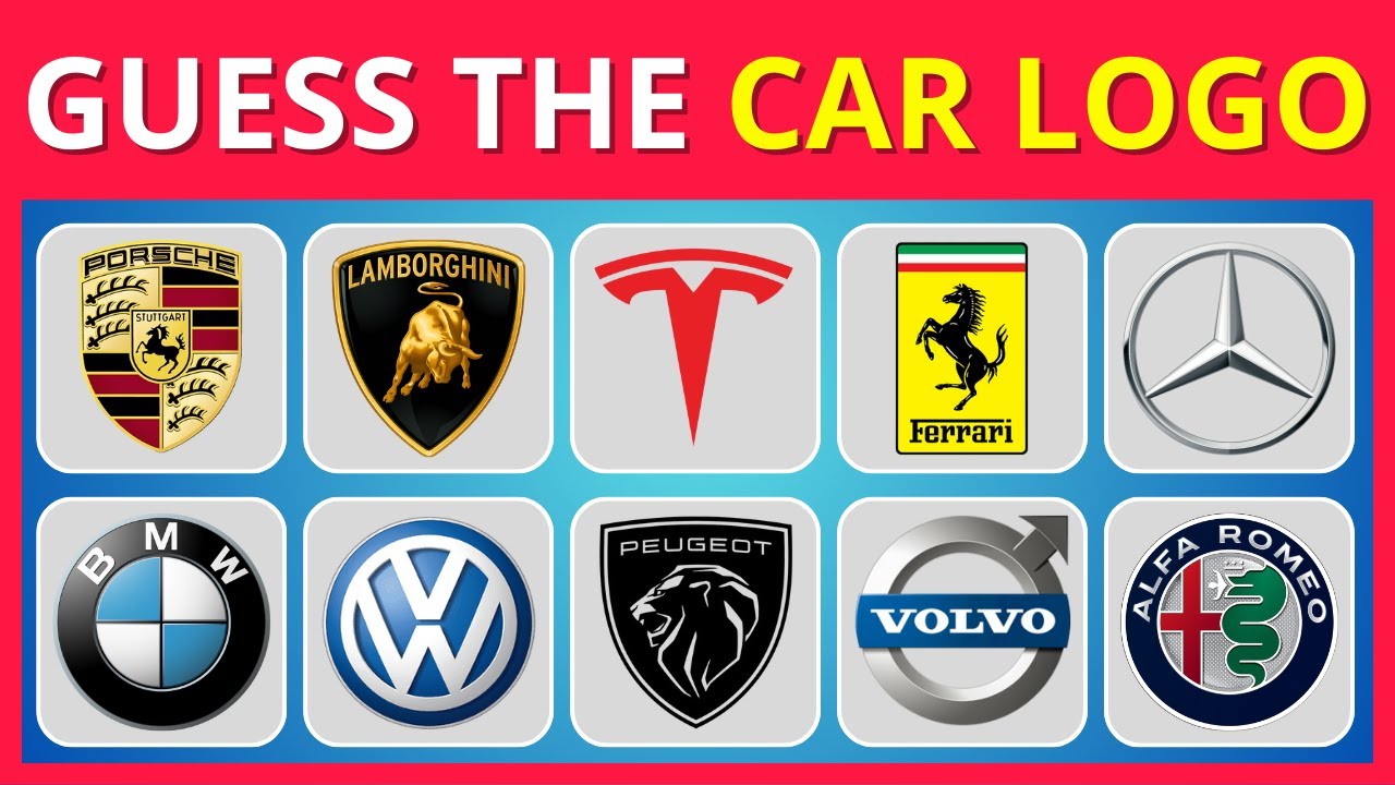 Guess The Car Brand Logo in Seconds | Full Challenge - YouTube