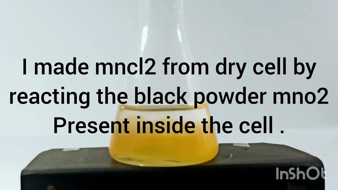 mncl2 + naoh - YouTube