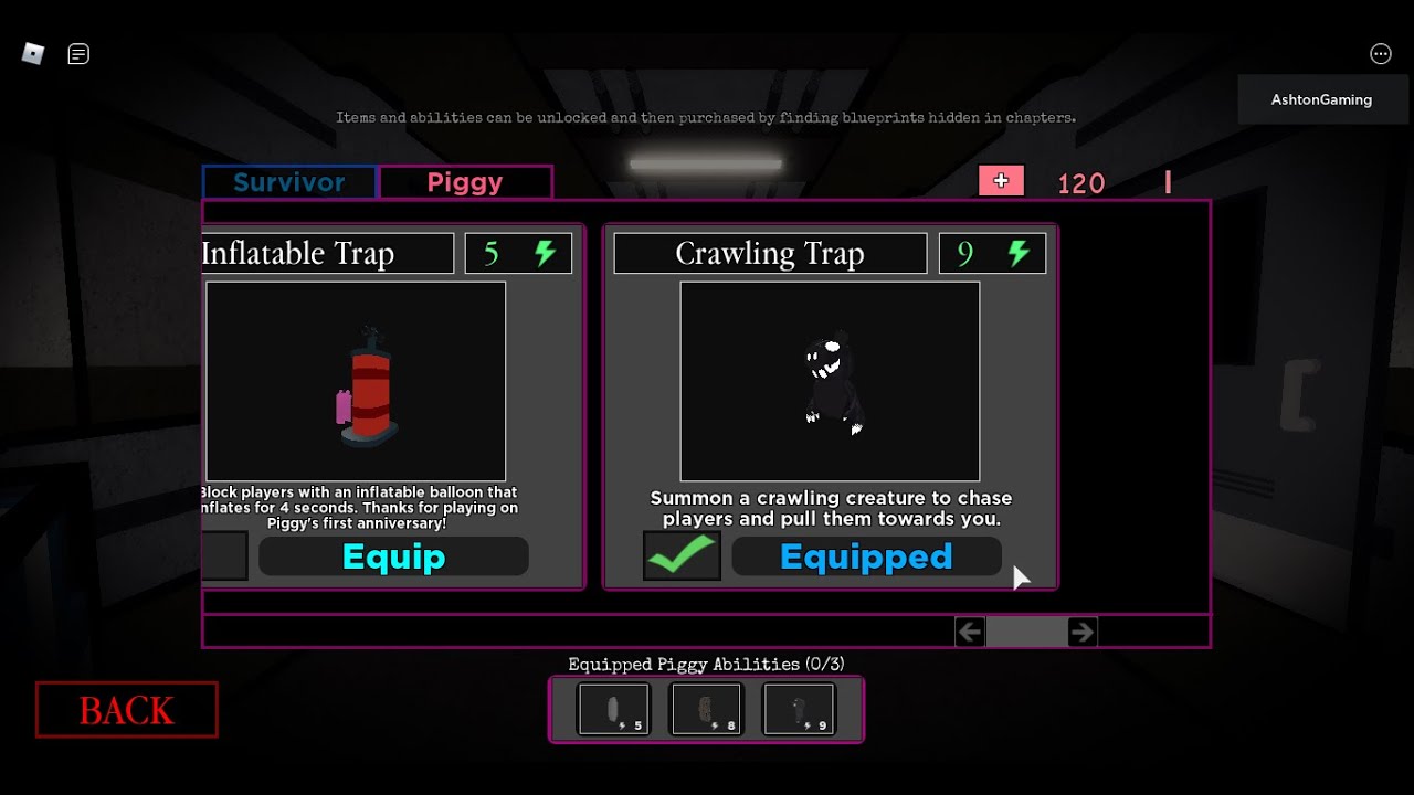 Roblox Piggy How To Get Crawling Trap - YouTube