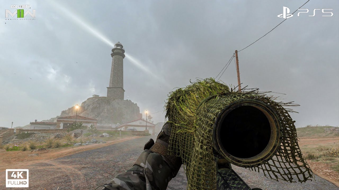 GHILLIE SUIT SNIPING - Modern Warfare 2 Campaign Gameplay Walkthrough ...