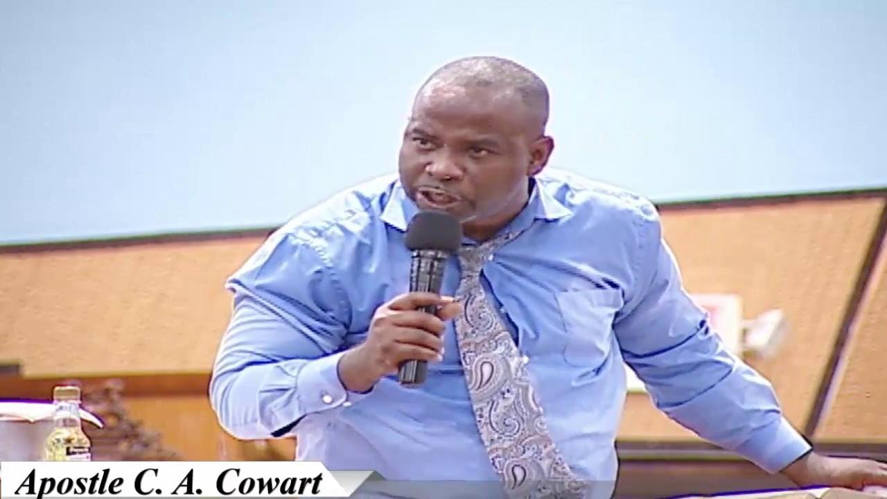 Encouraging Yourself - Apostle Cowart - YouTube