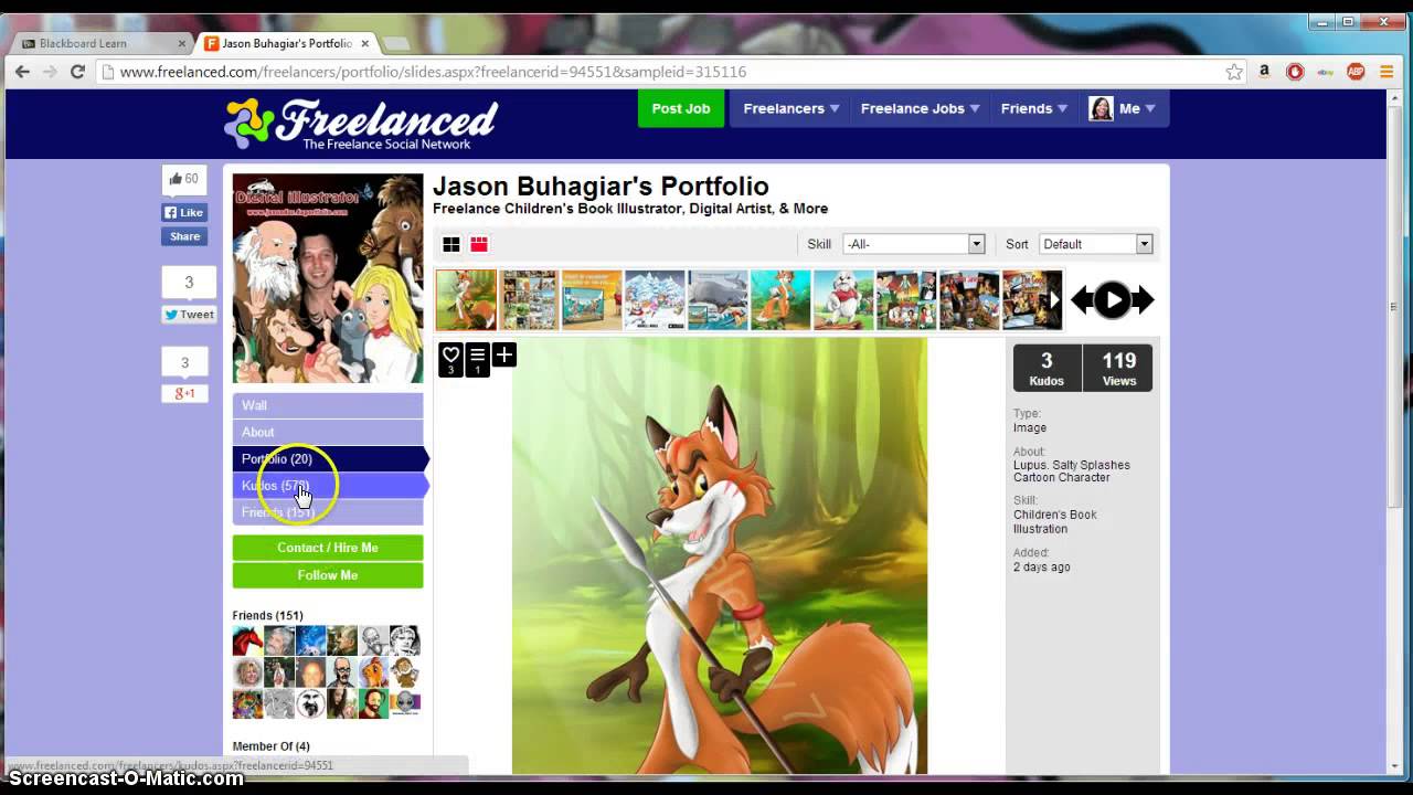 Walk Through Freelanced.com - YouTube