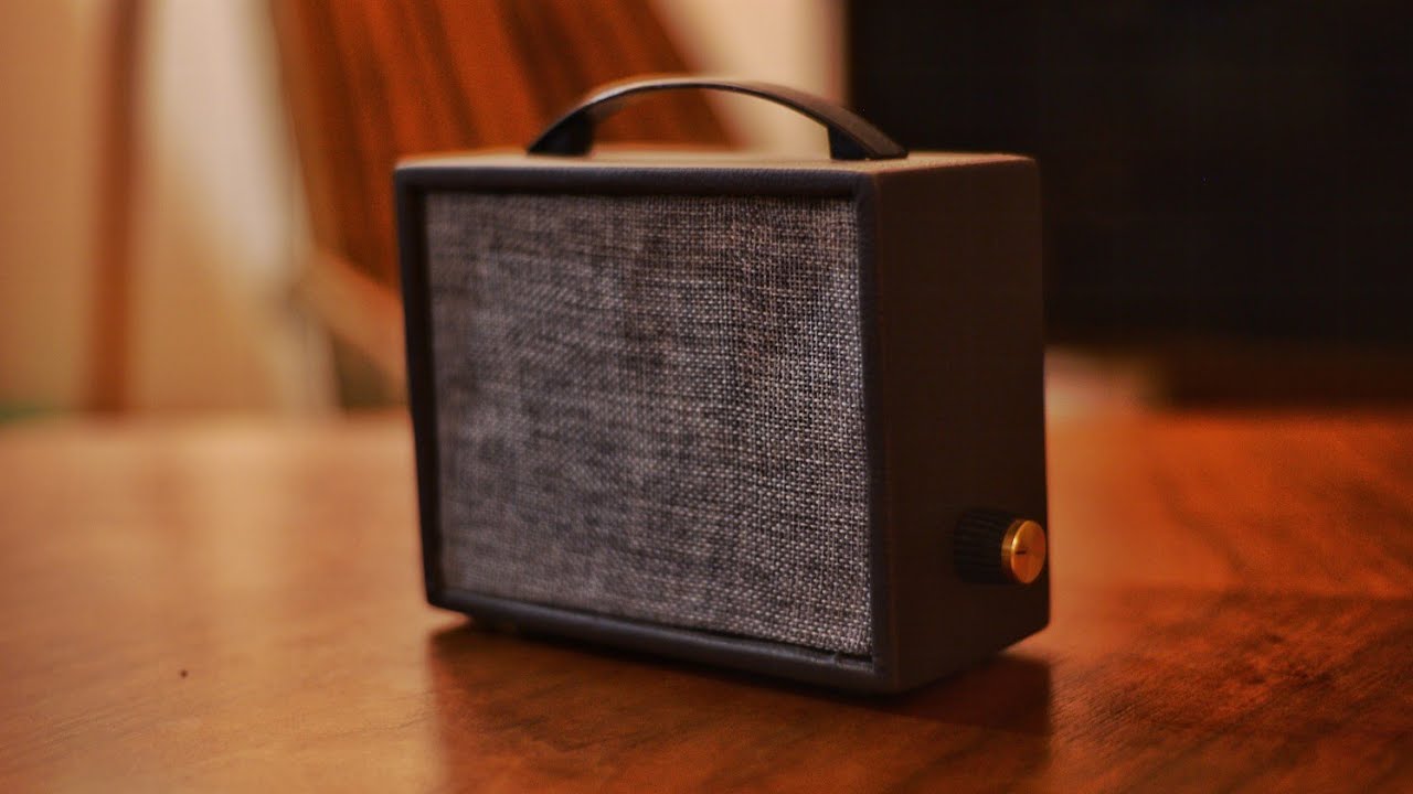 How to make a Vintage Bluetooth Portable Speaker | DIY - YouTube