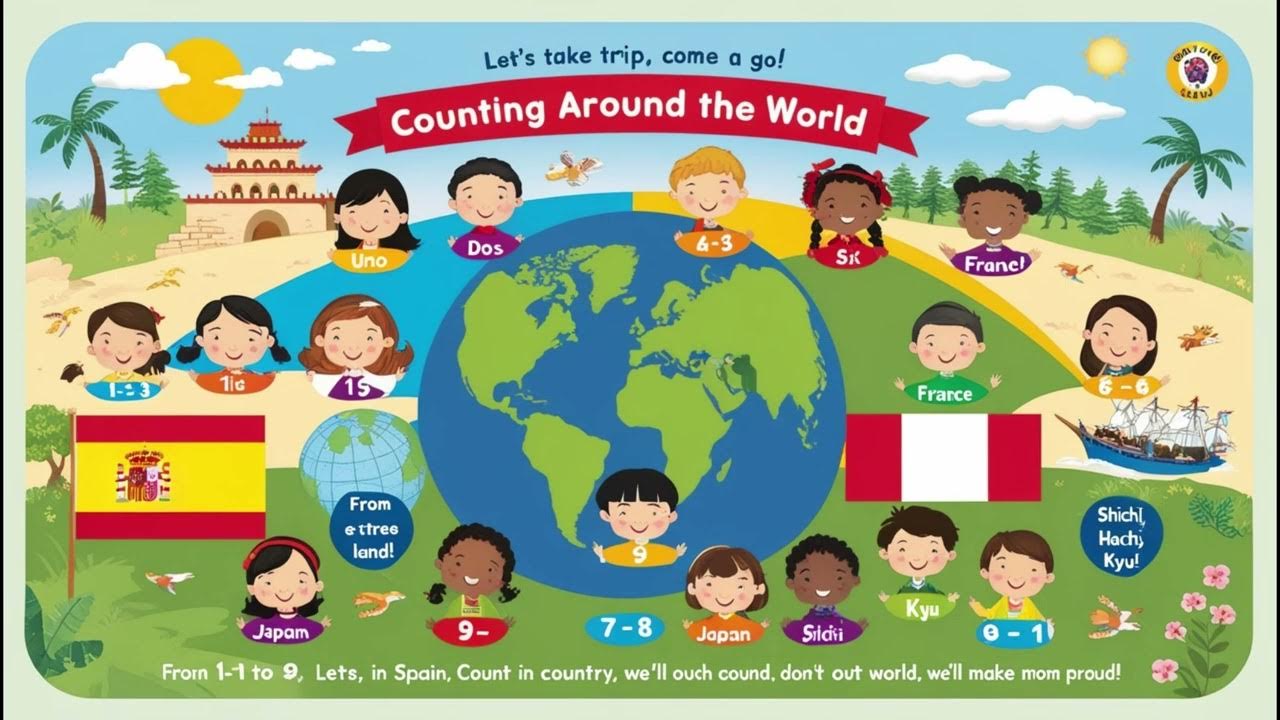 Count with Me! Numbers from Around the World for Kids | A Fun Song ...