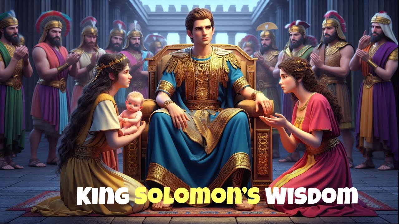 King Solomon’s Wisdom | Inspirational Animated Bible Story - YouTube