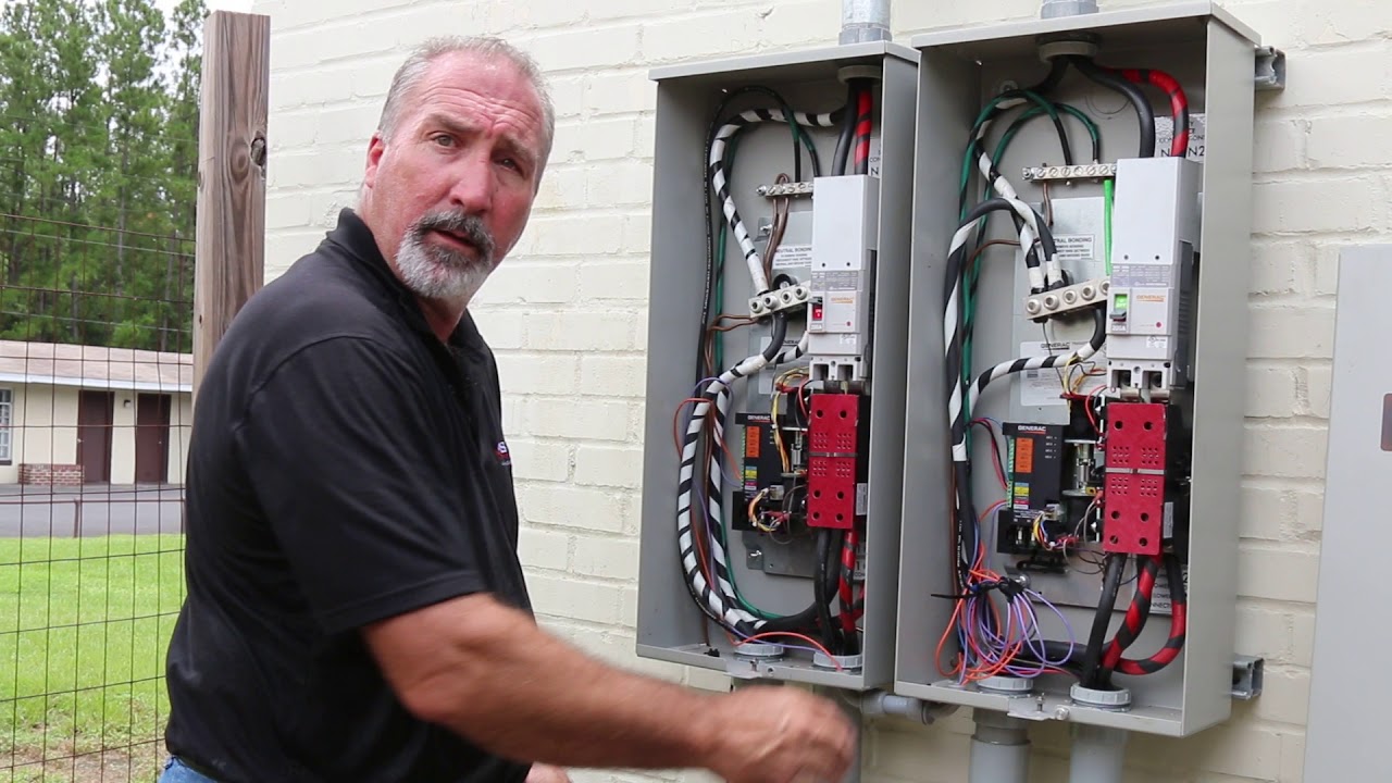 Generac Generator 70 KW machine overview July 20, 2018 - YouTube