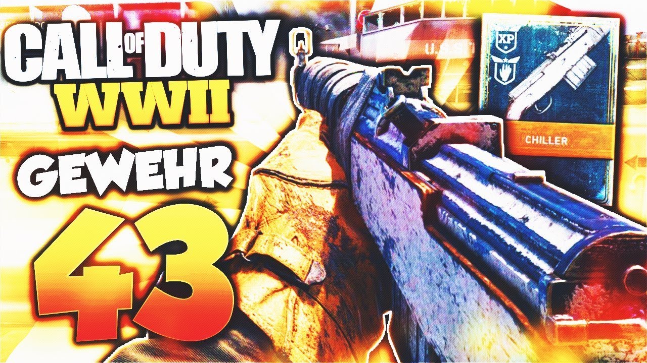 The NEW "GEWEHR 43" in COD WW2! (CRAZY TRIGGER FINGER) - New WW2 GEWEHR ...