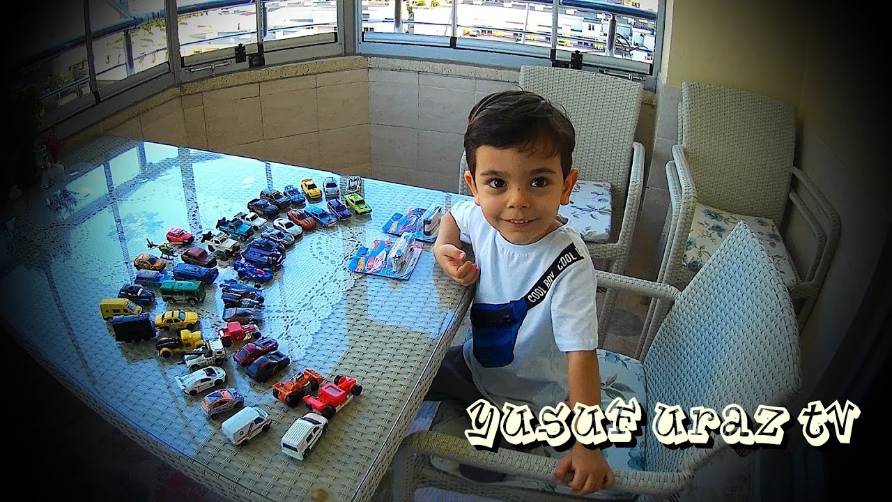Yusuf Uraz'ın Yeni Oyuncak Araba Filosu - Hot Wheels Cars - YouTube