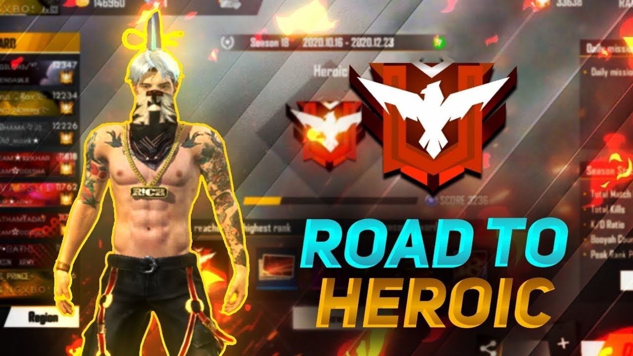 Rank Push To Heroic | Garena Free Fire - YouTube
