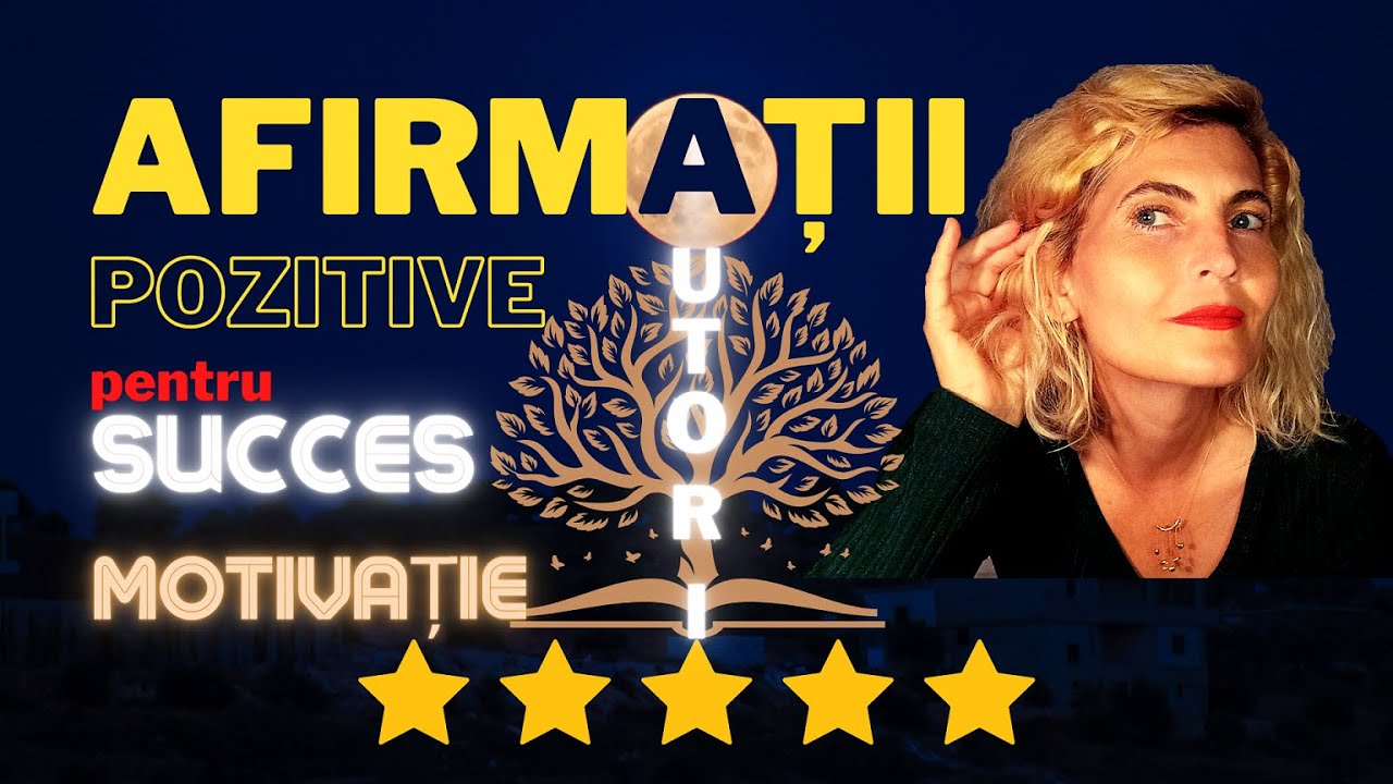 Afirmații Pozitive Puternice pentru Scriitori ️Autori⭐Succes, Motivație ...