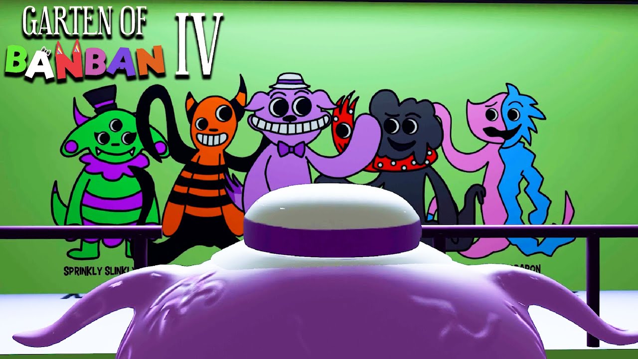 Garten of Banban 4 - NEW UPDATE Teaser Trailer *NEW CHARACTERS* - YouTube