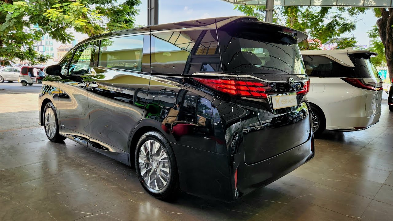 All new 2024 Toyota Alphard Premium Hybrid Minivan - interior and ...