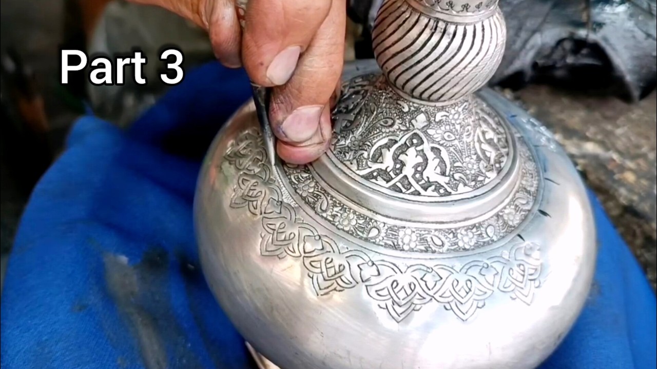 Engraving a Beautiful Decorative Candy🔨😍final part - YouTube