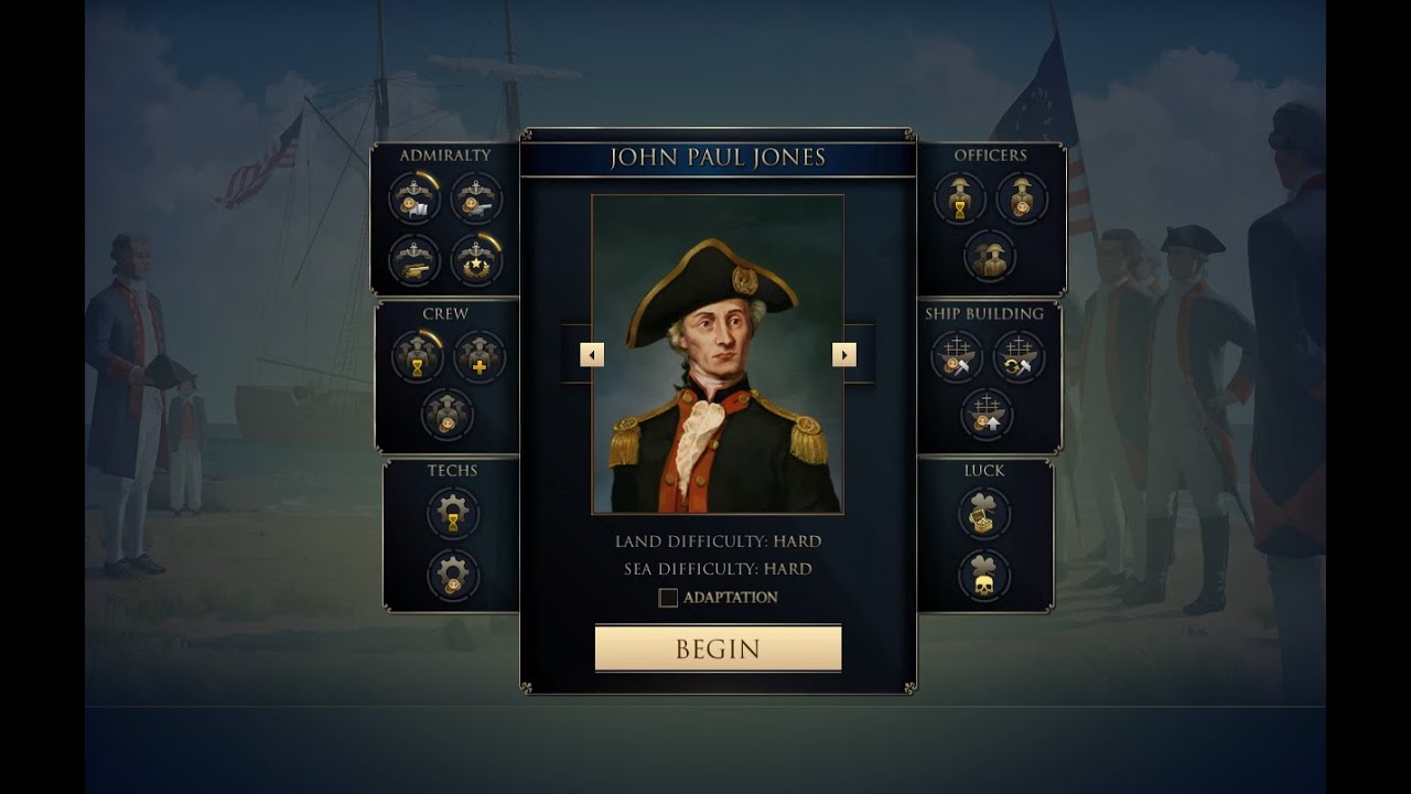 Ultimate Admiral Age of Sail - Hard American Campaign - Battle of ...