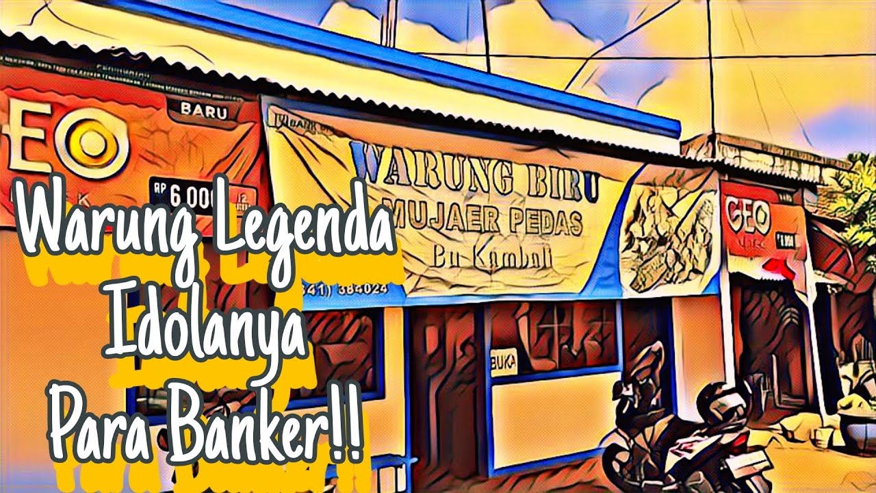 Warung Biru Mujaer Pedas Idolanya Para banker #food #kuliner #hidden ...