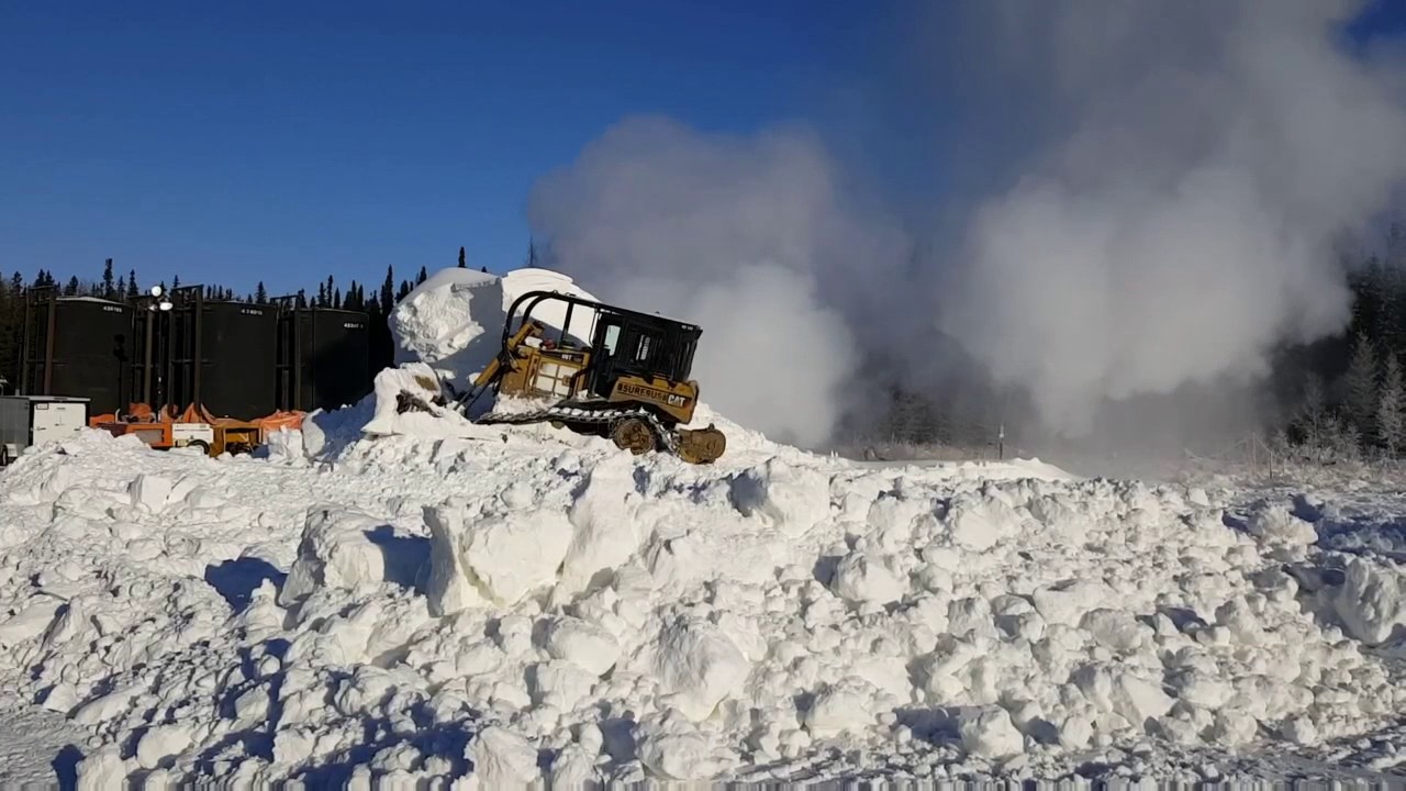 Earthworks Environmental Snow Making Alberta - YouTube