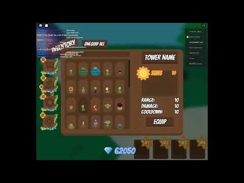 Got every plant in garden tower defence - YouTube