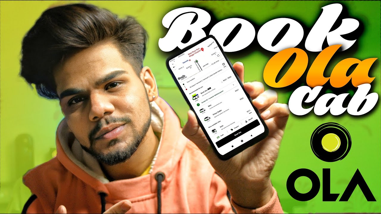 How To Book Ola Cab In Hindi | Ola Cab Kaise Book Karte Hai | ola kaise book kare hindi | ola ...