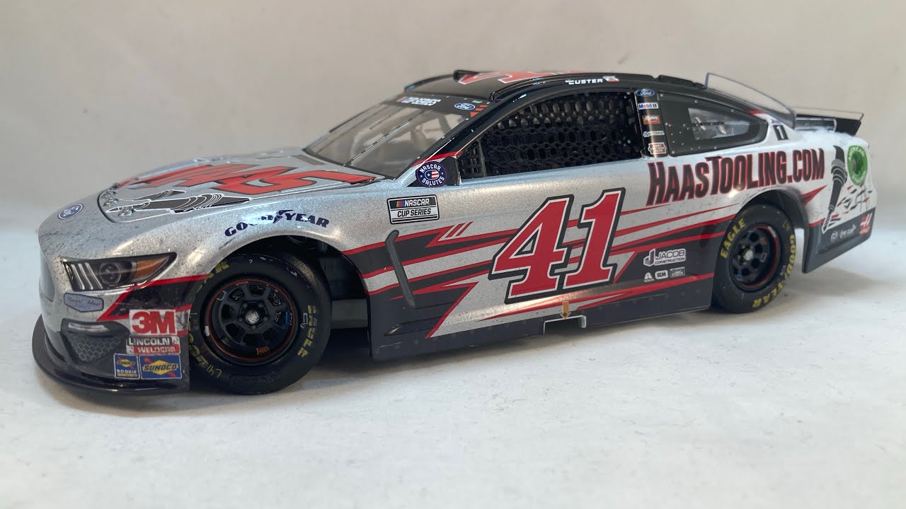 Review: 2020 Cole Custer #41 Haas Tooling Kentucky Win Ford Mustang 1/ ...