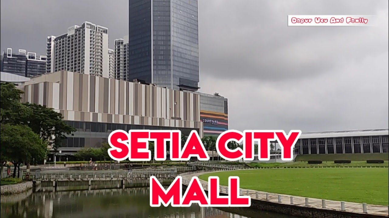 The view outside Setia City Mall || Setia City Mall - YouTube