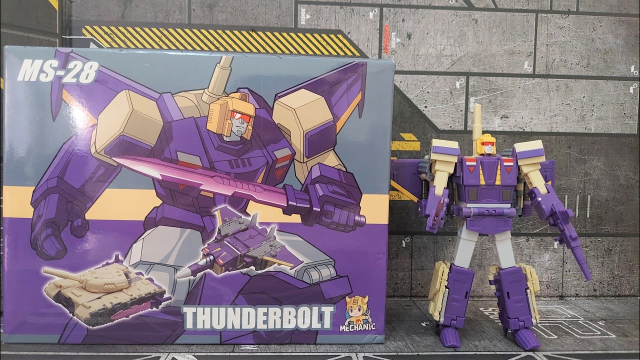 Transformers Mechanic Studio MS-28 MFT Thunderbolt (3rd party ...
