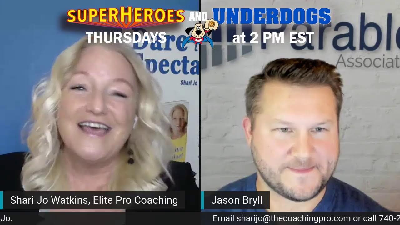 Superheroes and Underdogs Ep. #2 with Shari Jo Watkins and guest Jason ...